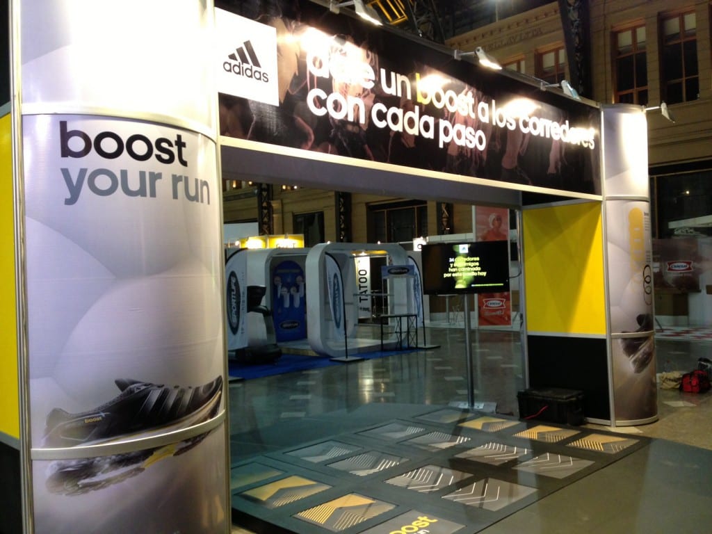 adidas Gives Santiago Marathon Runners a 'Boost' - Event Marketer