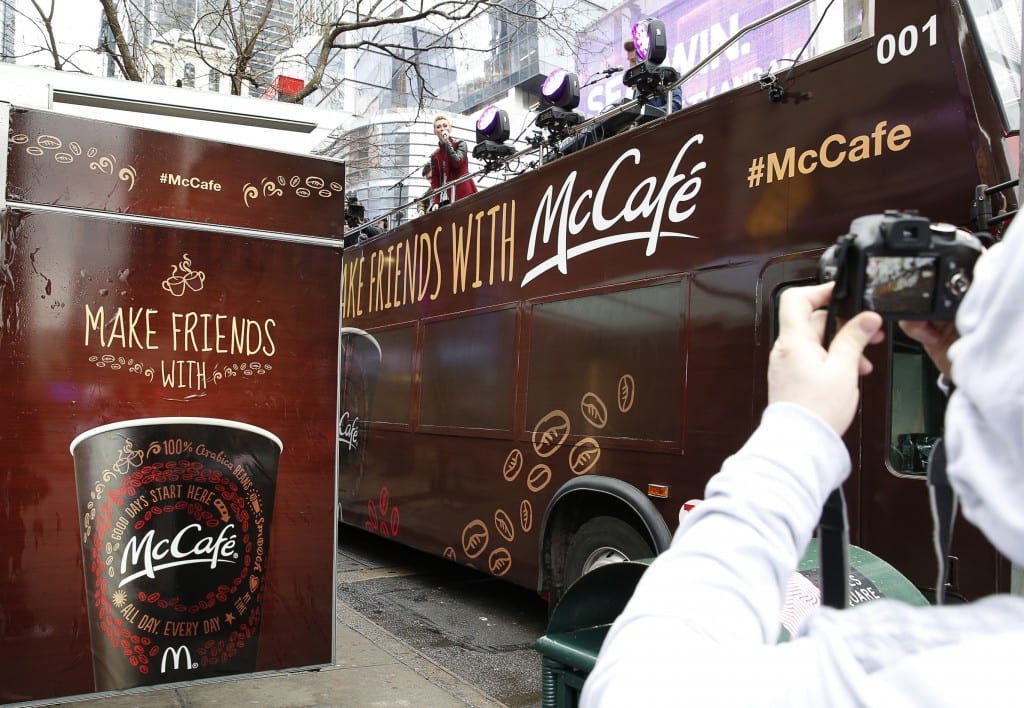 McDonald’s Brews McCafe Surprises - Event Marketer