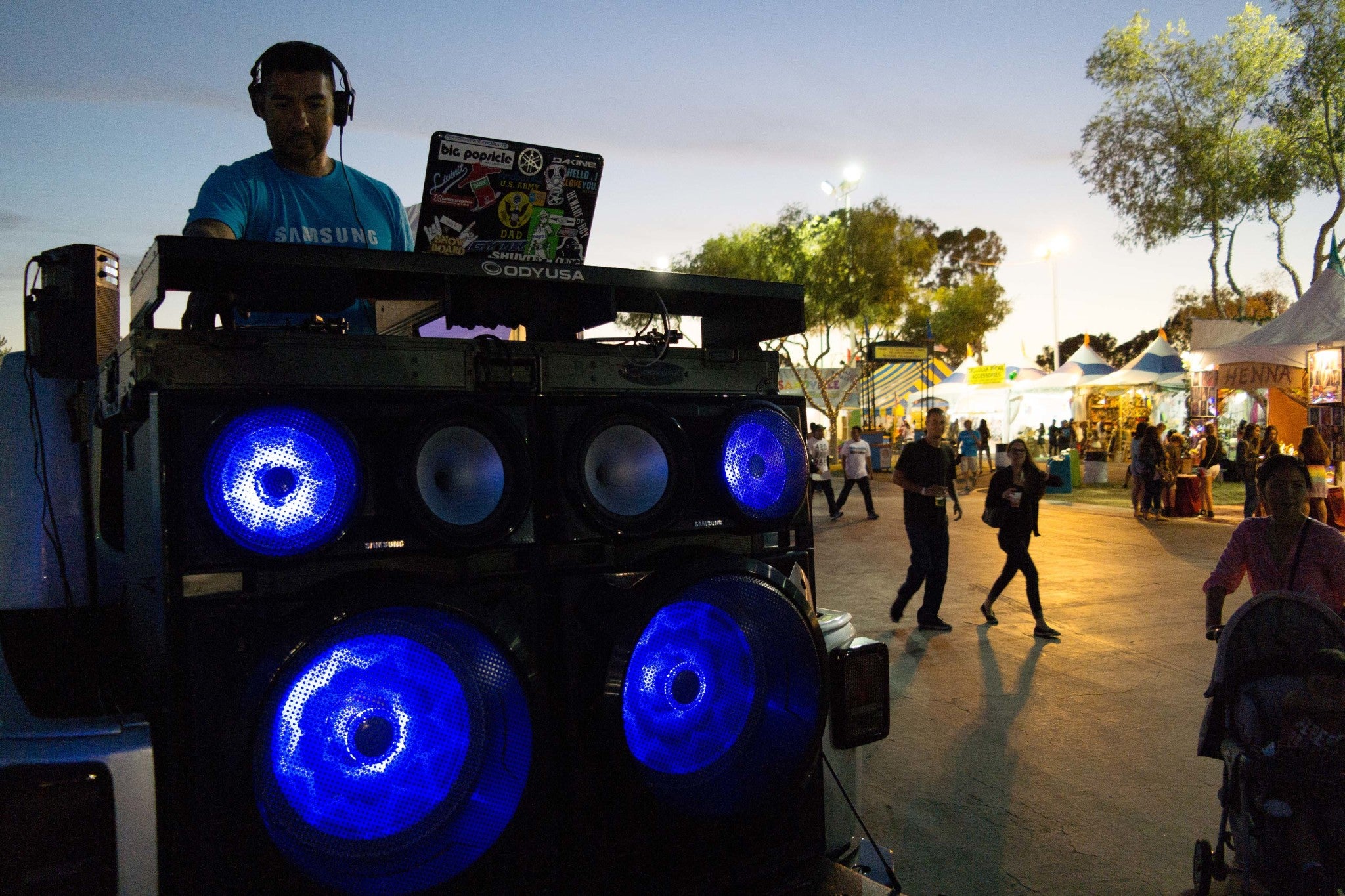 Vehicle Builds: Samsung's SoCal Party Truck - Event Marketer
