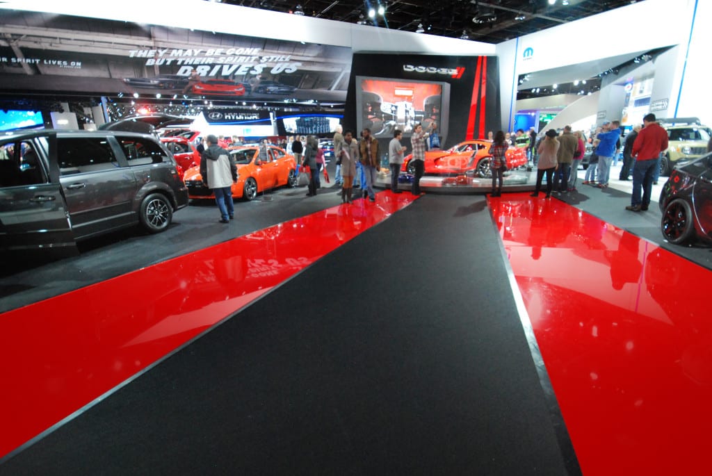 Dazzling Detroit Car Exhibits Engage Attendees