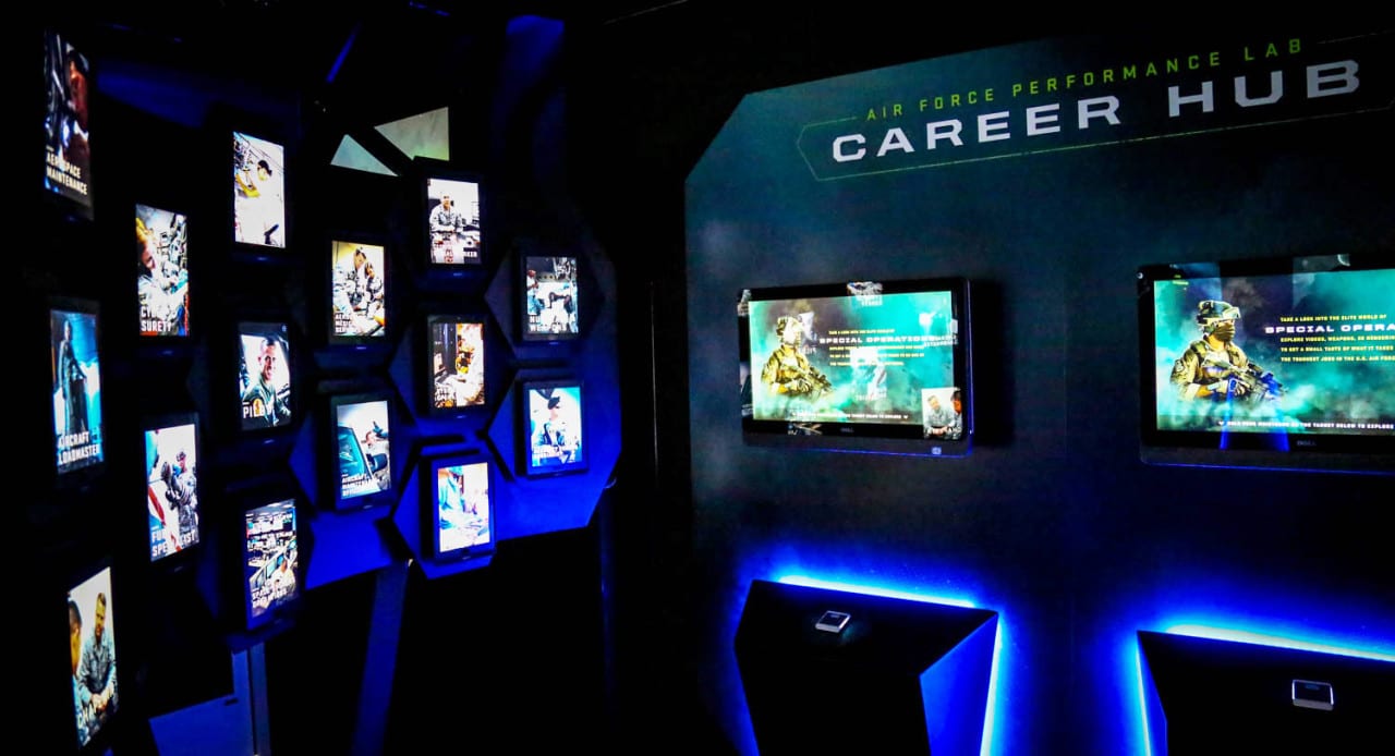 High-Tech Gamification Drives Air Force Performance Lab Tour