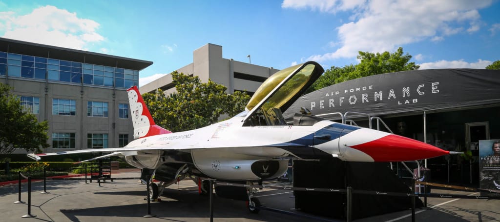 High-Tech Gamification Drives Air Force Performance Lab Tour