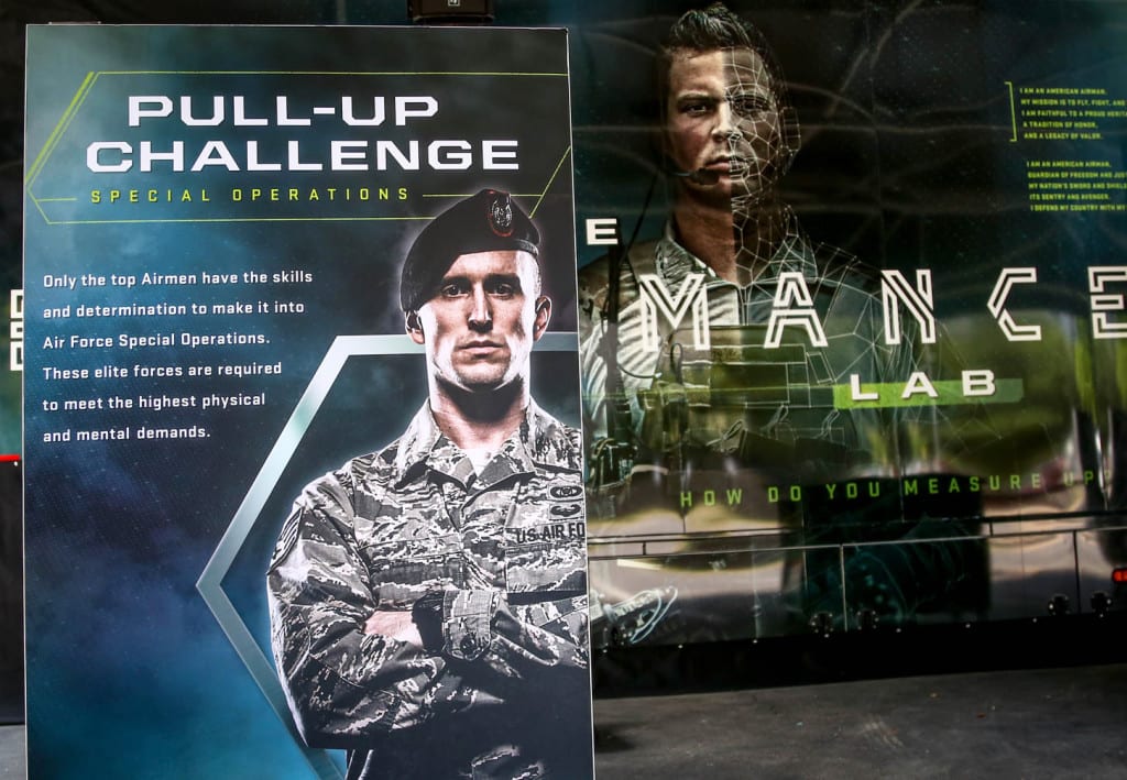 High-Tech Gamification Drives Air Force Performance Lab Tour