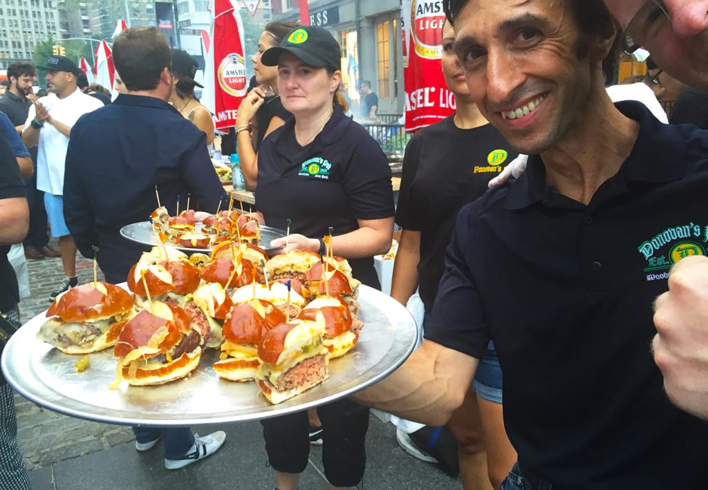 Amstel Light Brews a Food Strategy at Battle of the Burger