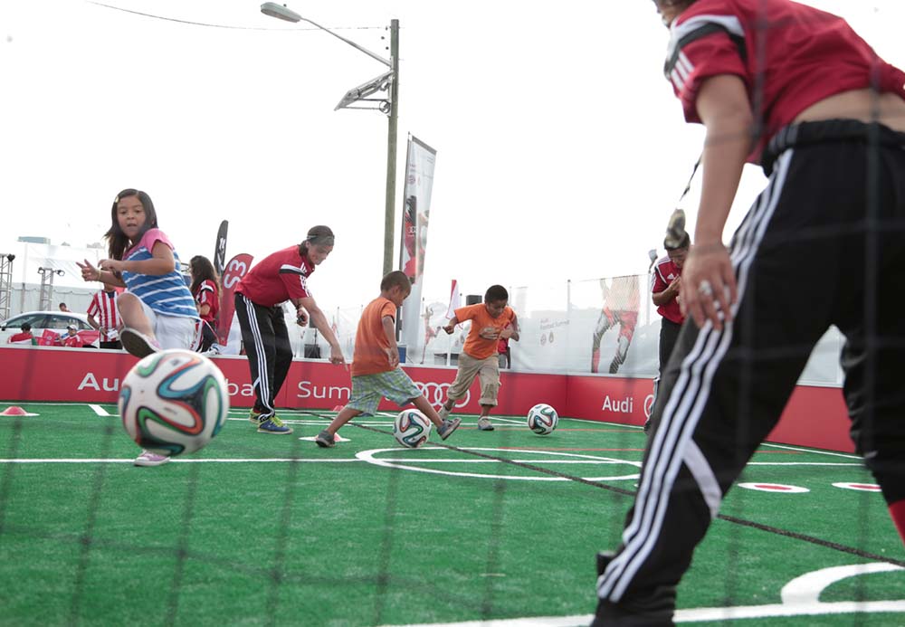 Audi Football Summit Drives Millennial Awareness of A3 - Event Marketer