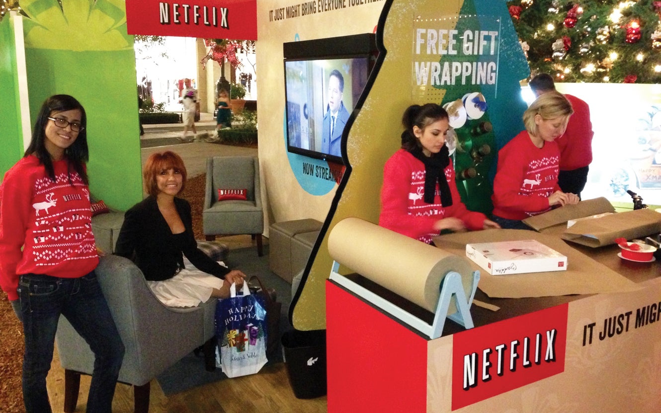 Netflix Heads to the Mall with Family Room Campaign - Event Marketer