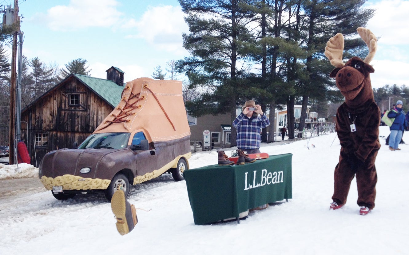 L.L. Bean Bootmobile Features Authentic Details - Event Marketer