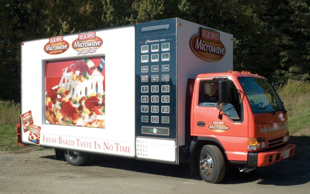 DiGiorno Delivers with a Microwave Kitchen on Wheels - Event Marketer