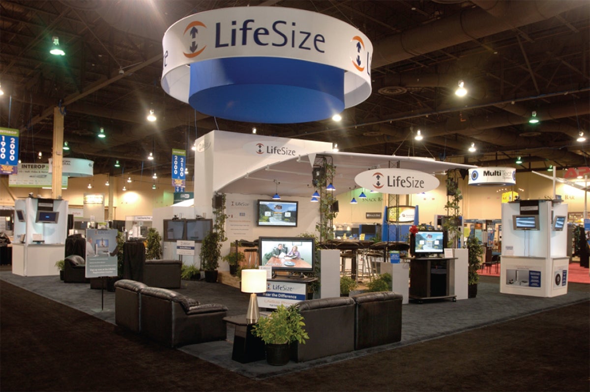 LifeSize Lures in Booth Visitors with Cheese and Wine - Event Marketer