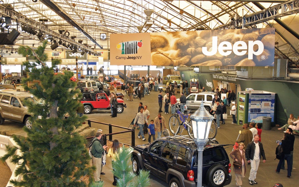 Jeep Takes Off-Roading Indoors at the NY Auto Show - Event Marketer