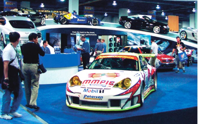 Michelin Exhibit Features Real Section of Racetrack - Event Marketer