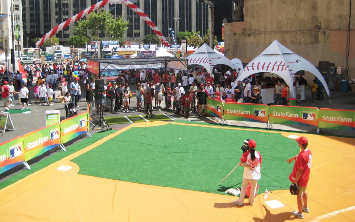State Farm Hits a Homerun with Baseball Field Replica - Event Marketer