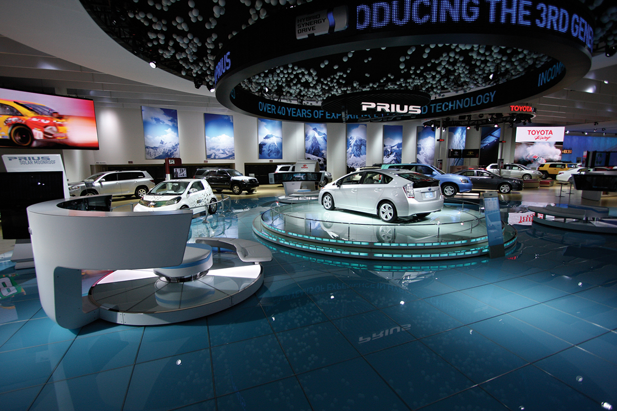 Toyota Creates Eco-friendly Exhibit at Detroit Auto Show - Event Marketer Toyota Creates Eco-friendly Exhibit at Detroit Auto Show - Event Marketer