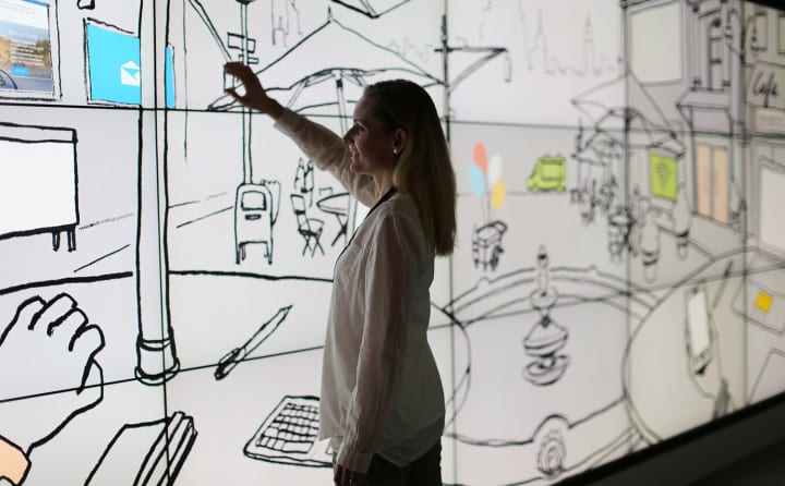 Inside the Microsoft Retail Experience Center at CES 2016