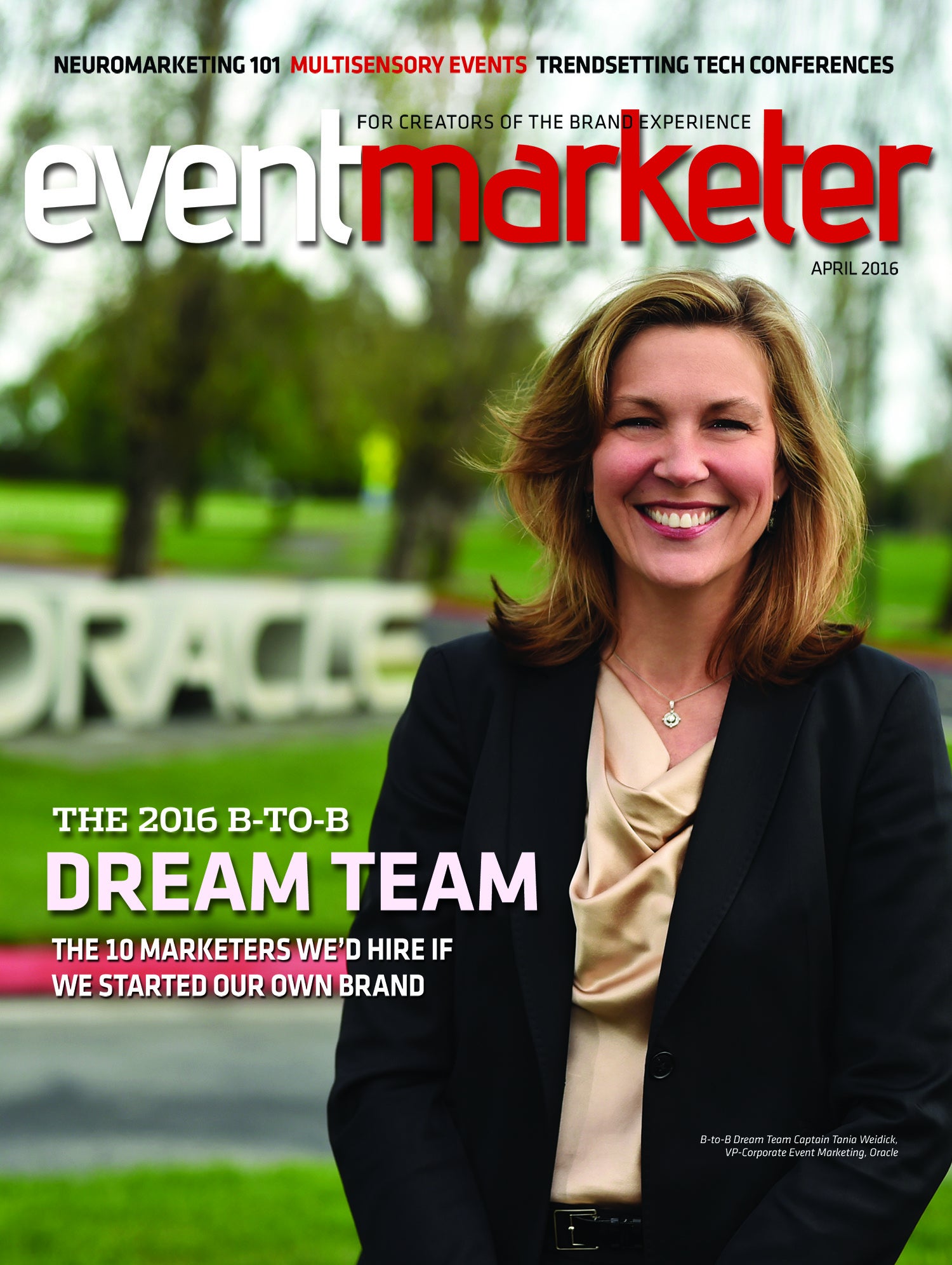 April 2016 - Event Marketer