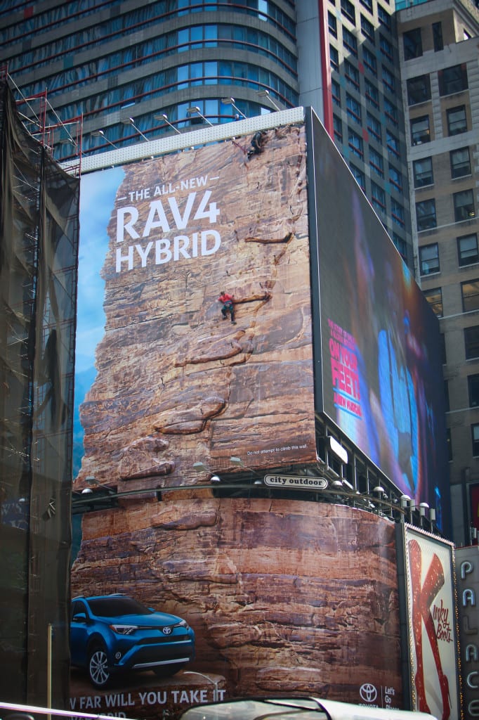 Scalable Billboard Proves Toyota is ‘Up’ for Adventure