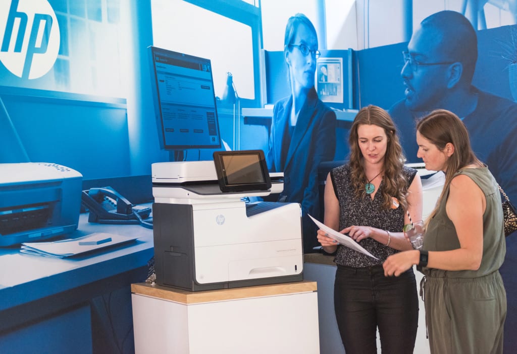 HP Highlights its Print Security Solutions at Training Event