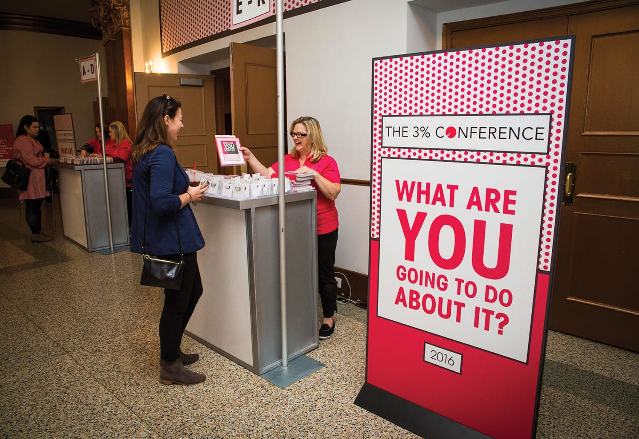 The 3% Conference Was Born From a Mission Statement