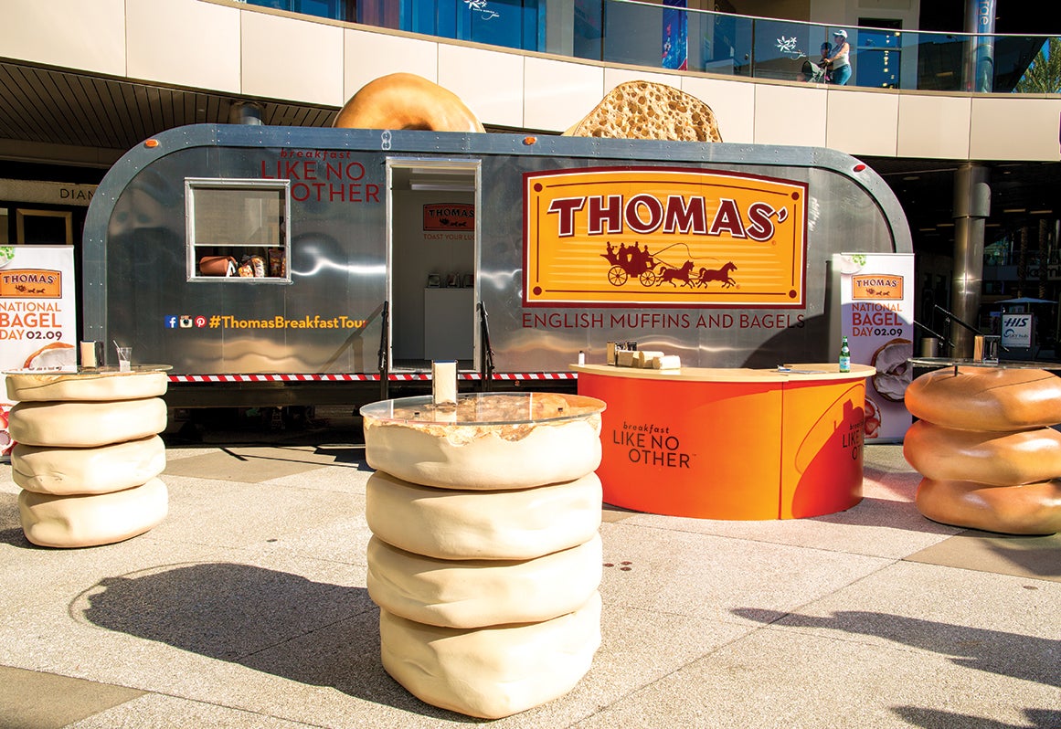 Thomas' Tasty Mobile Tour Features a Rolling Toaster - Event Marketer