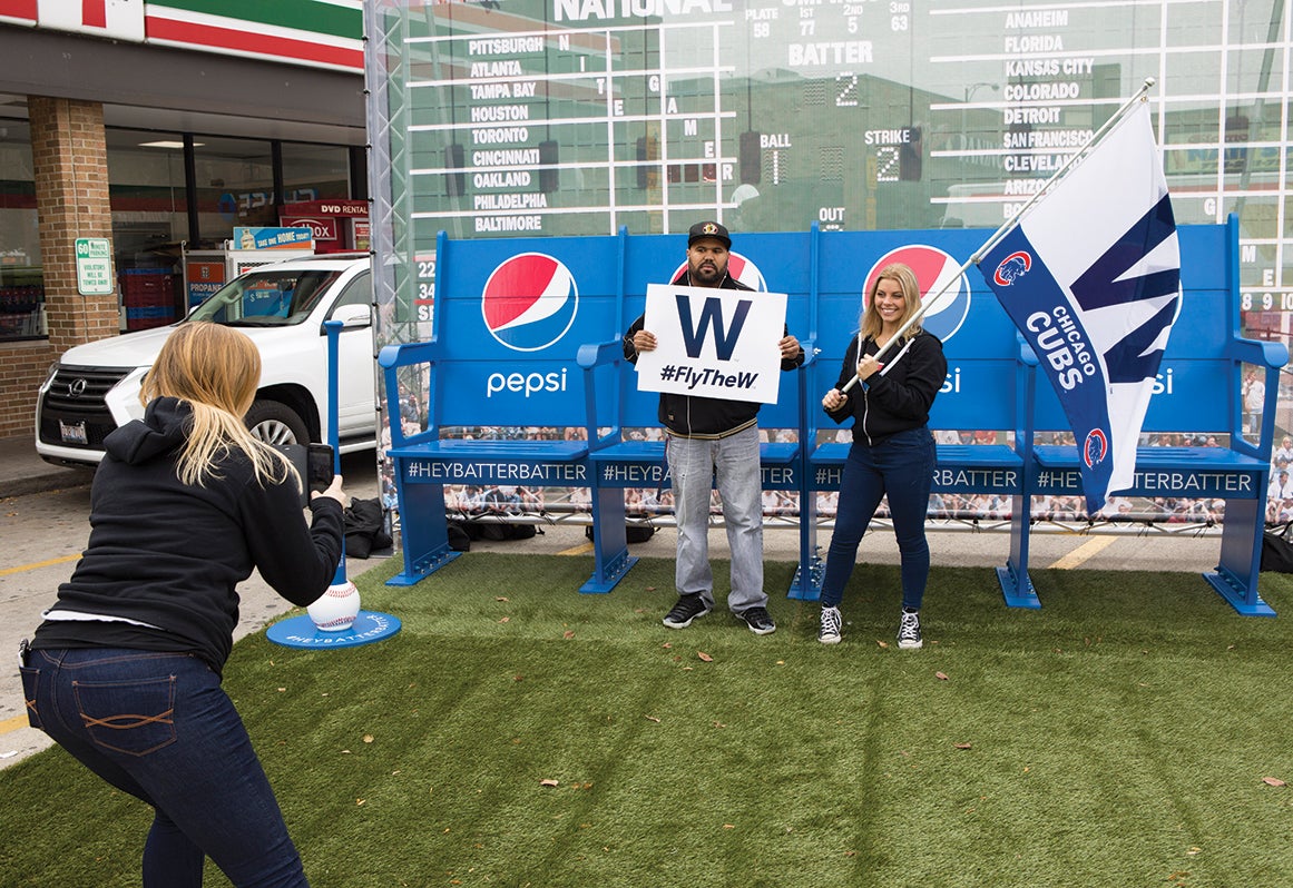 Pepsi Swings Into Cubs Sponsorship With a Photo Op - Event Marketer