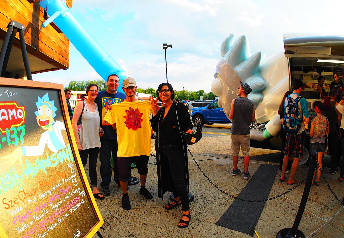 Adult Swim’s Striking Rickmobile is a Traveling Pop-Up Shop