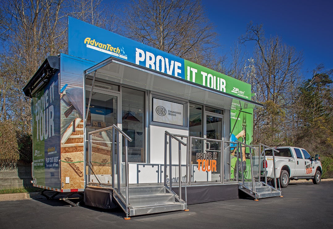 Huber 'Proves' its Worth an Interactive Mobile Tour - Event Marketer