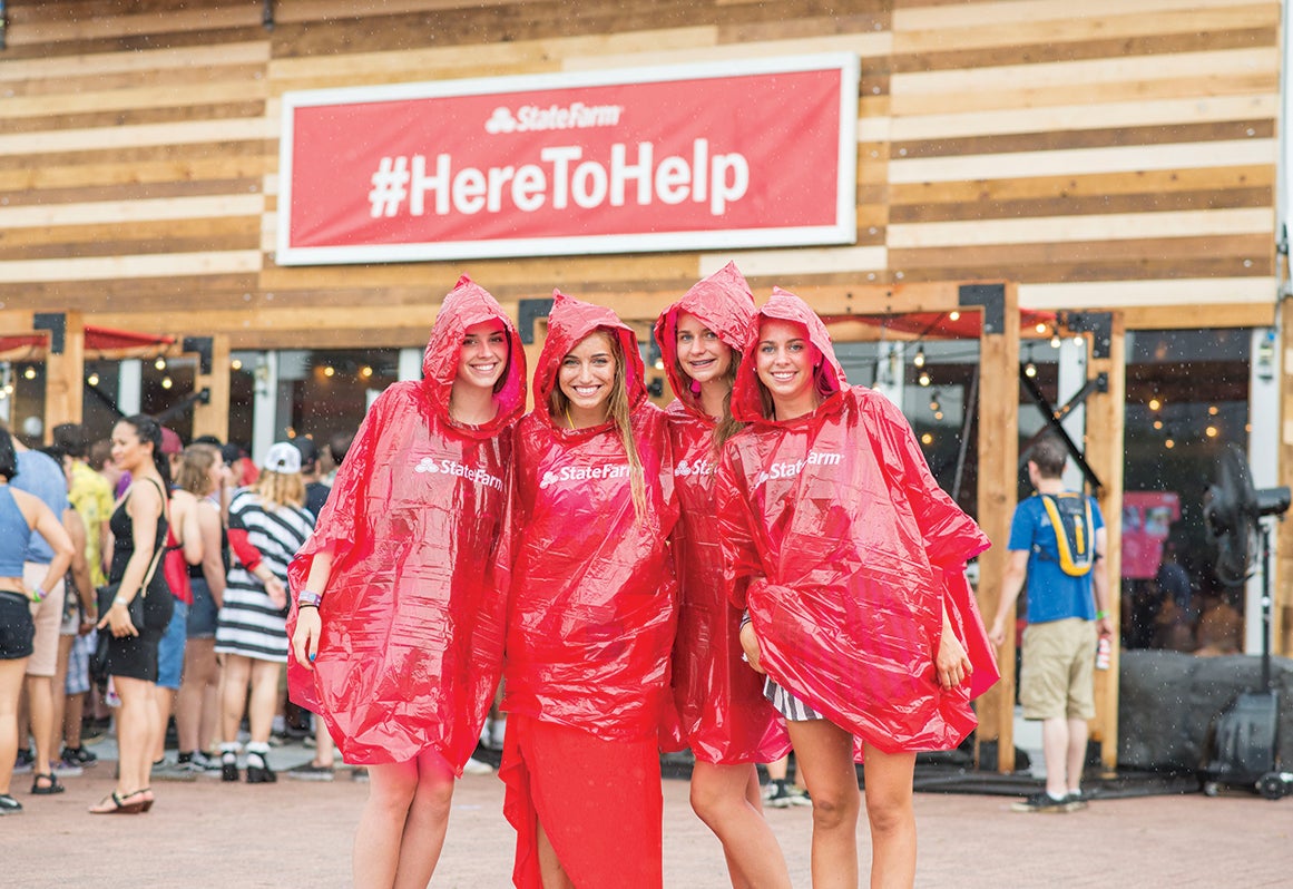 State Farm 'Helps Life Go Right' at Music Festivals - Event Marketer