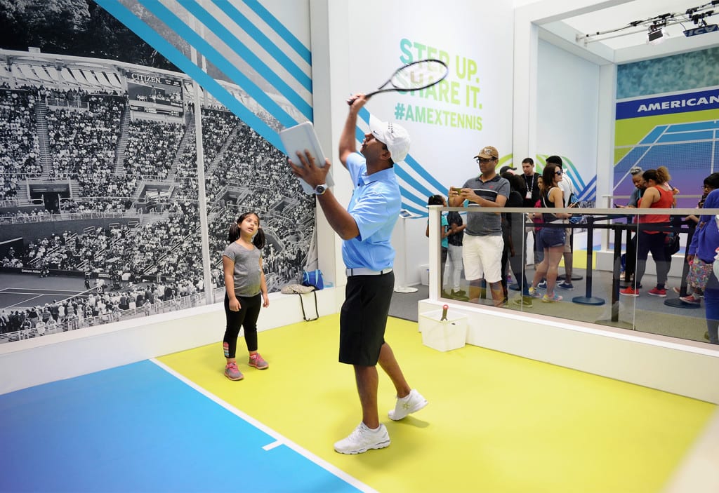 Air Haptics Fuel American Express’ US Open Sponsorship