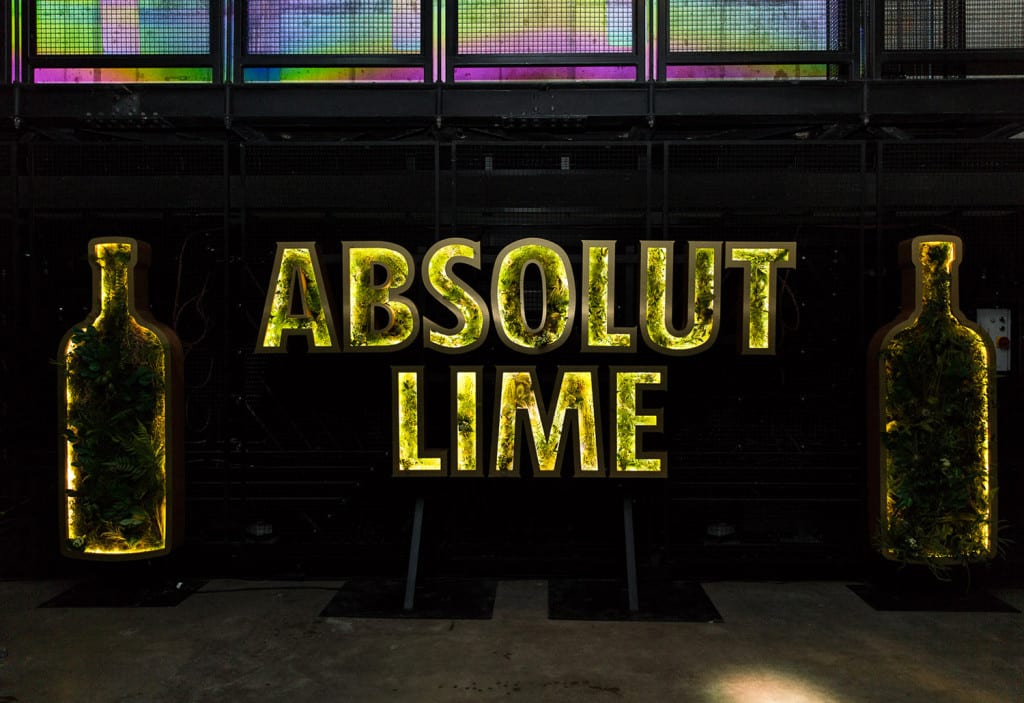 Experience Design: Absolut Creates a Lime-Inspired Oasis