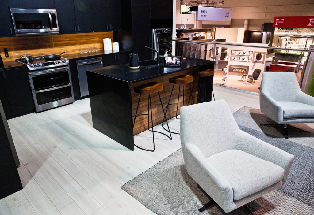 LG Packs Vignettes into a Multi-Level Dwelling at KBIS