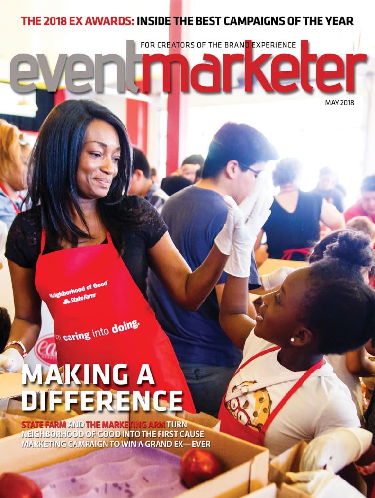 May 2018 - Event Marketer
