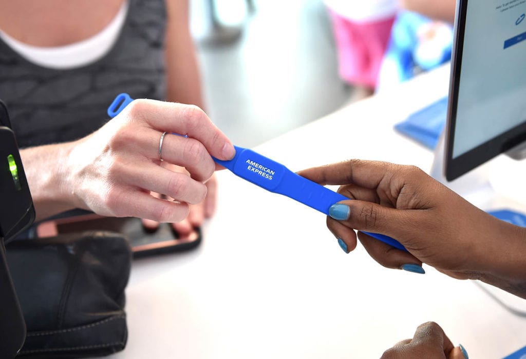 Amex at the 2018 US Open: AR, Lounges and a Wearable