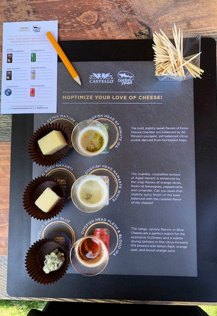 Castello Reimagines Cheese Pairings with Dogfish Head Beer