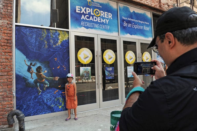 Kids Become Explorers at National Geographic’s Pop-up