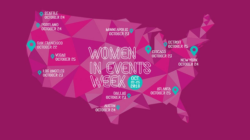 Women Gather Across 12 Markets for Women in Events Week