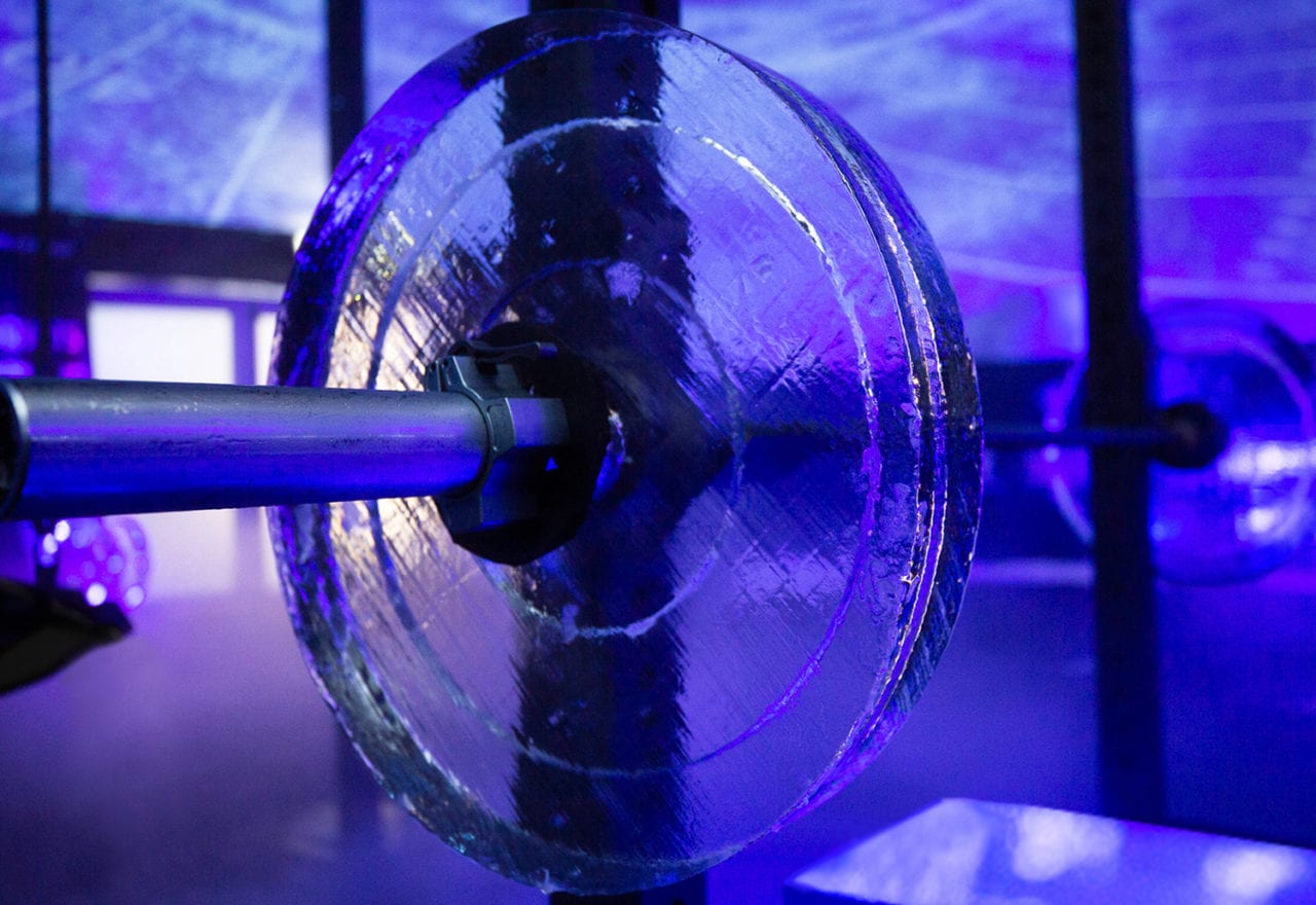 Frozen Kettlebells: Fans Take on Under Armour’s Ice Gym