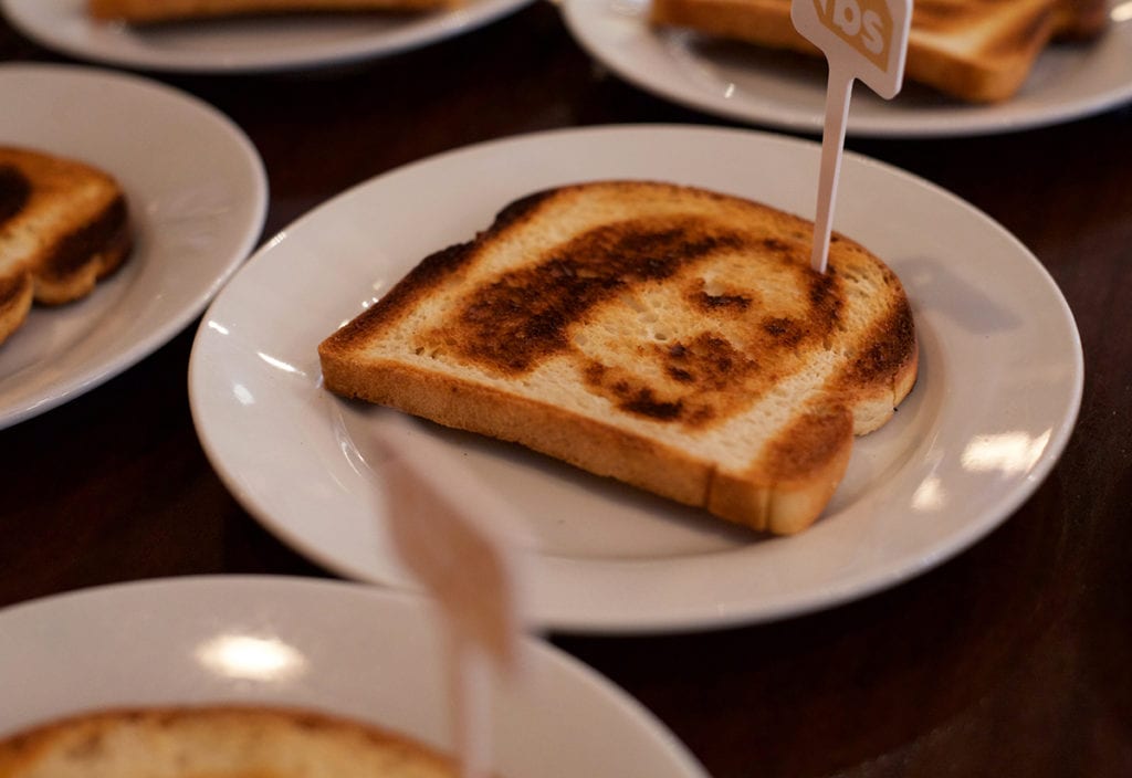 Steve Buscemi's ‘God’ Appears on Toast at Brunch Hotspots