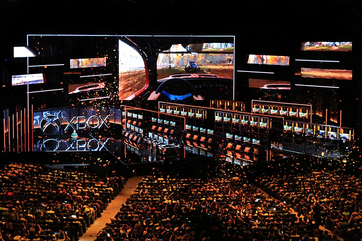 Microsoft Xbox press event for live and digital audience - Event Marketer