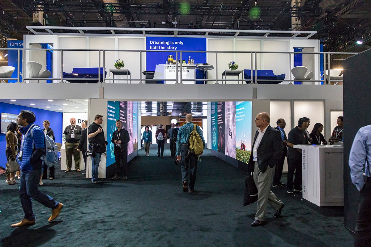 IBM uses LED to their advantage - Event Marketer