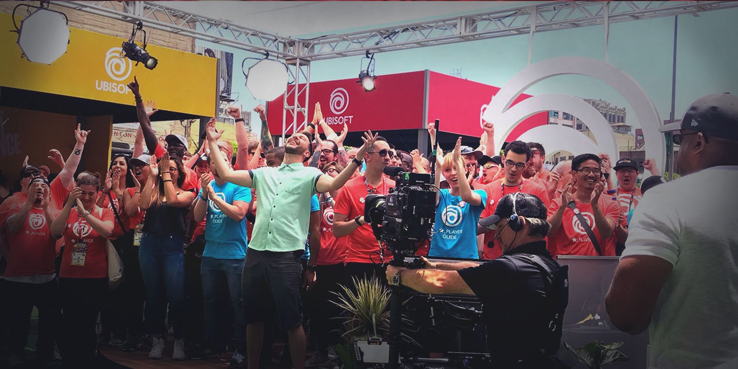 Ubisoft makes their independence clear to all at the exclusive E3 press ...