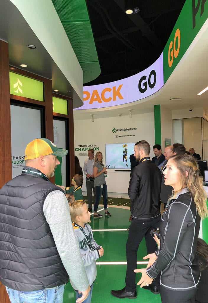Path to the Pack: Associated Bank Unveils Branch Activation