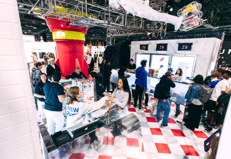Reebok's ComplexCon Booth Sends Attendees to the Moon