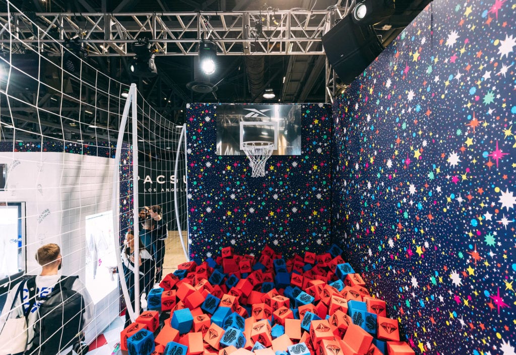 Reebok's ComplexCon Booth Sends Attendees to the Moon