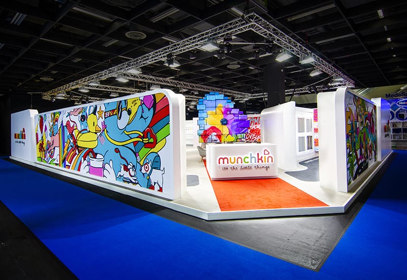 Munchkin's Instagrammable Exhibit Spaces Feature Color and Whimsy ...