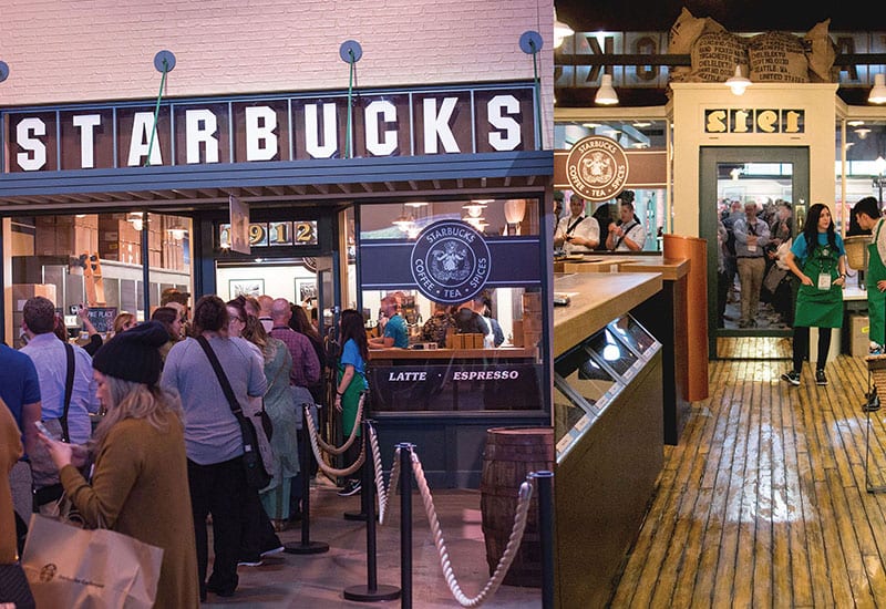 Starbucks Replicates Iconic Brand Environments to Motivate Store ...