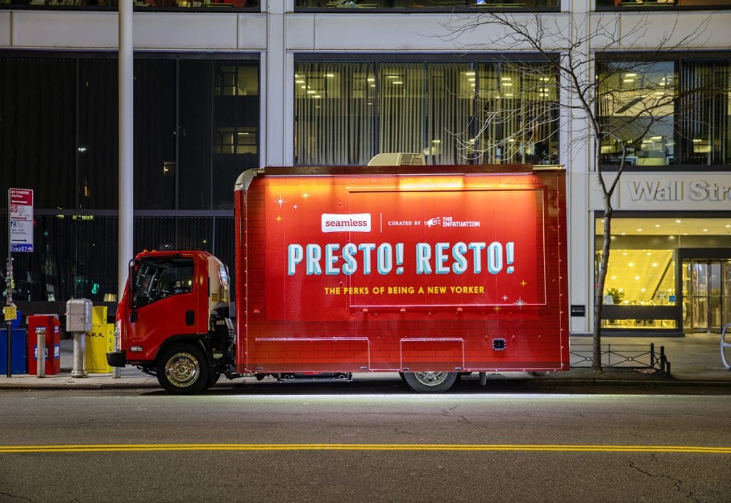 Seamless's Mobile Restaurant Offers a New Way to Dine Out