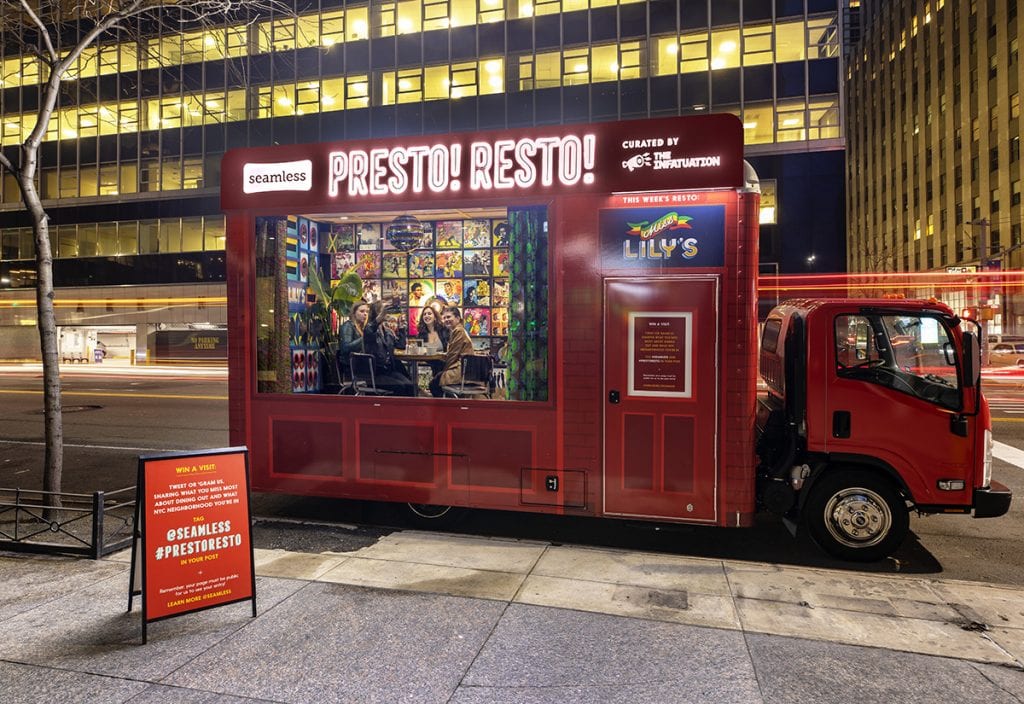 Seamless's Mobile Restaurant Offers a New Way to Dine Out