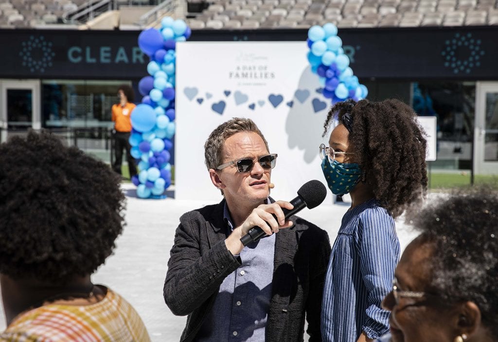 Families Isolated by COVID Connect at Clear's Reunion Event
