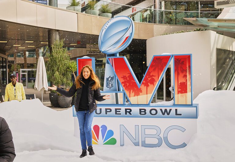 Snow Day in L.A.: Behind the Scenes of NBC's Wintery Activation