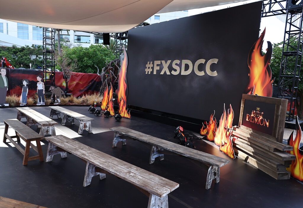 #FXSDCC: Inside the Network's Walkable Labyrinth at Comic-Con